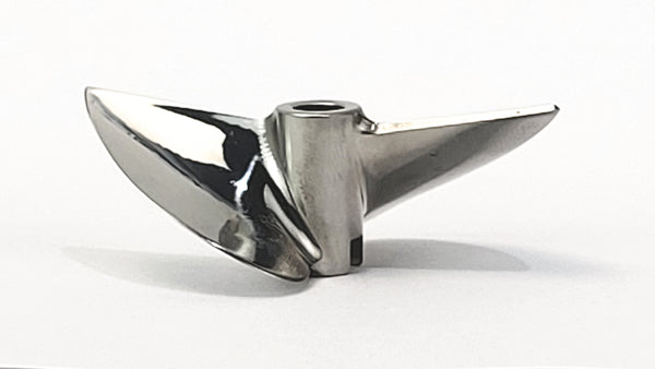 4514 Stainless Steel CNC RC Boat Propeller 45mm 1.4pitch 3/16 bore (LH ...